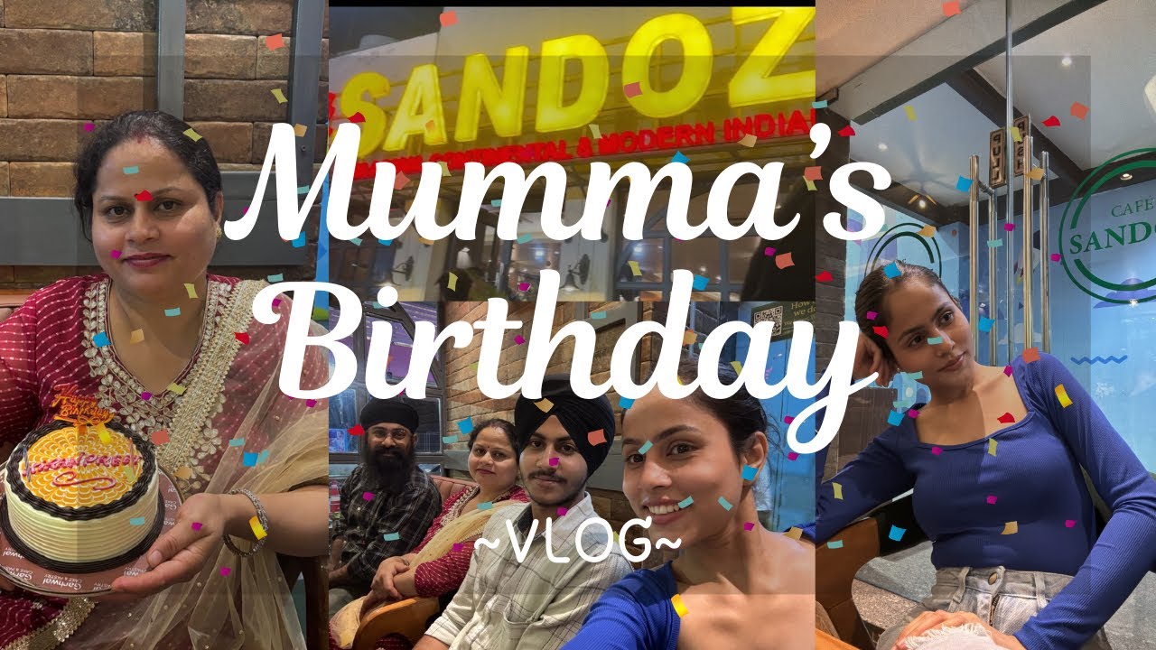 Mummy ka birthday | sandoz family restaurant || Noor vlogs #vlog123 ...