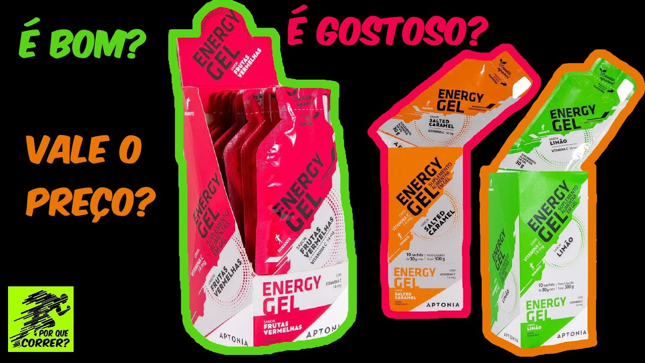 Aptonia Energy Gel por R$ 2,99 vale a pena??? Carbo gel da decathlon ...