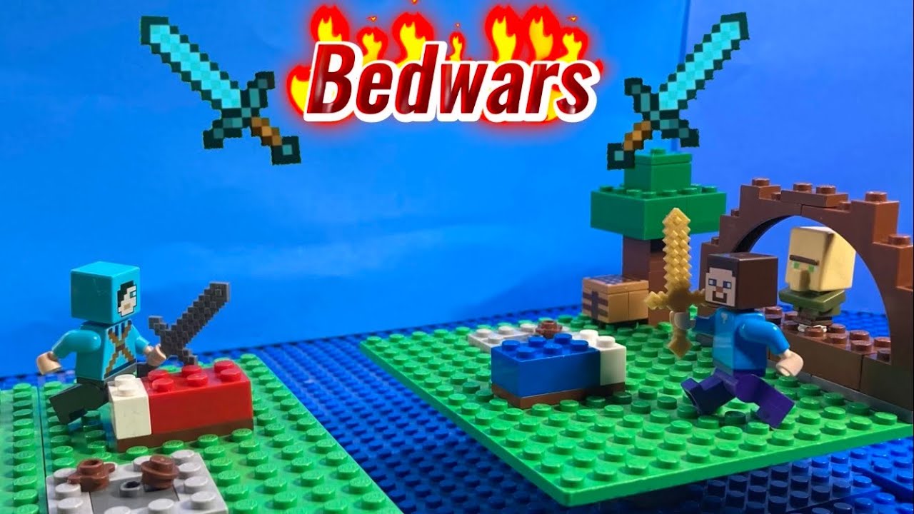 LEGO MINECRAFT HYPIXEL BEDWARS - YouTube