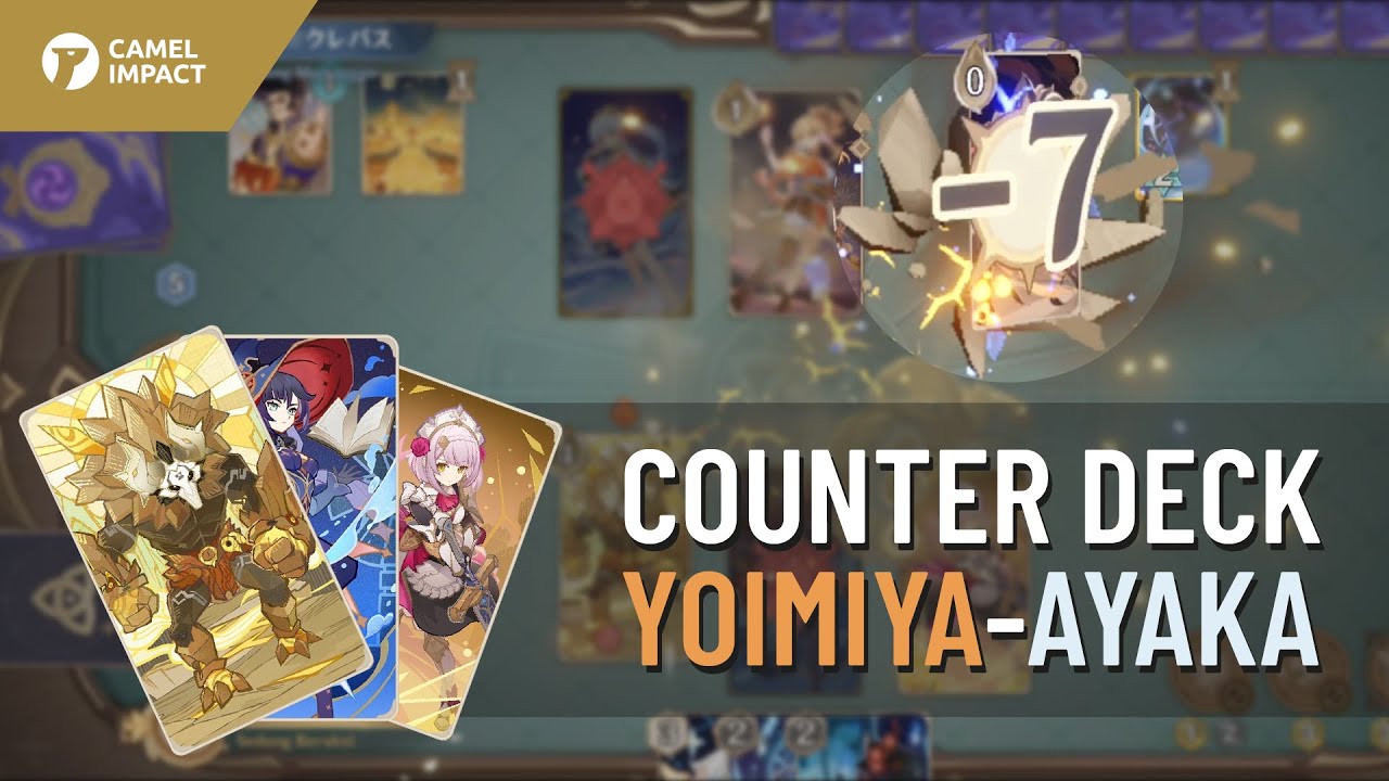 COUNTER Deck Yoimiya/Ayaka - Genius Invocation TCG - YouTube