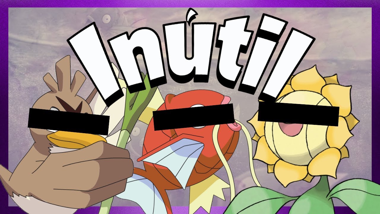 O Pokémon MAIS INÚTIL - YouTube