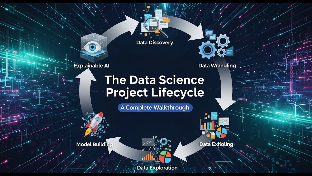 The Data Science Project Lifecycle: A Complete Walkthrough - YouTube
