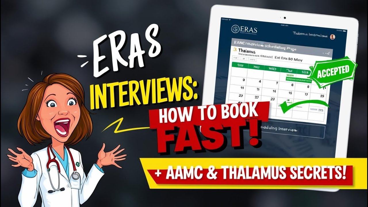 ERAS Residency Interview Invites EXPLAINED | How to Accept & Schedule ...
