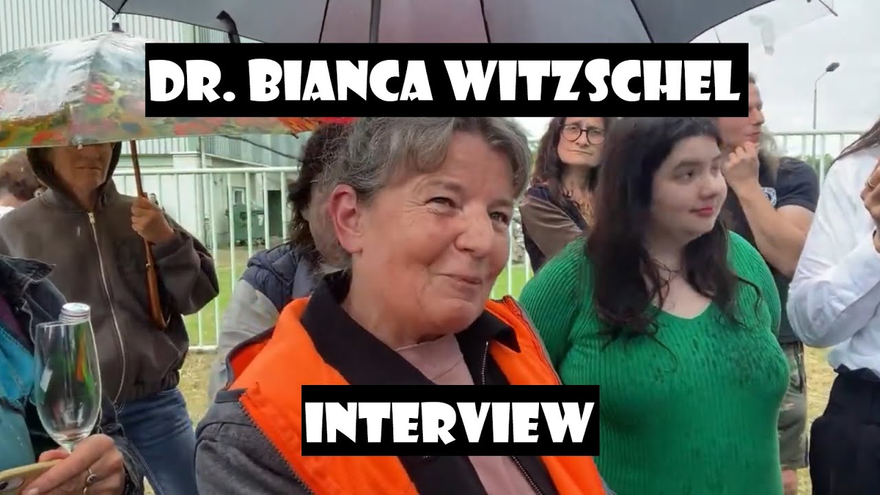 Dr Bianca Witzschel, Interview & ersten Worte [Dresden 17.6.24] - YouTube