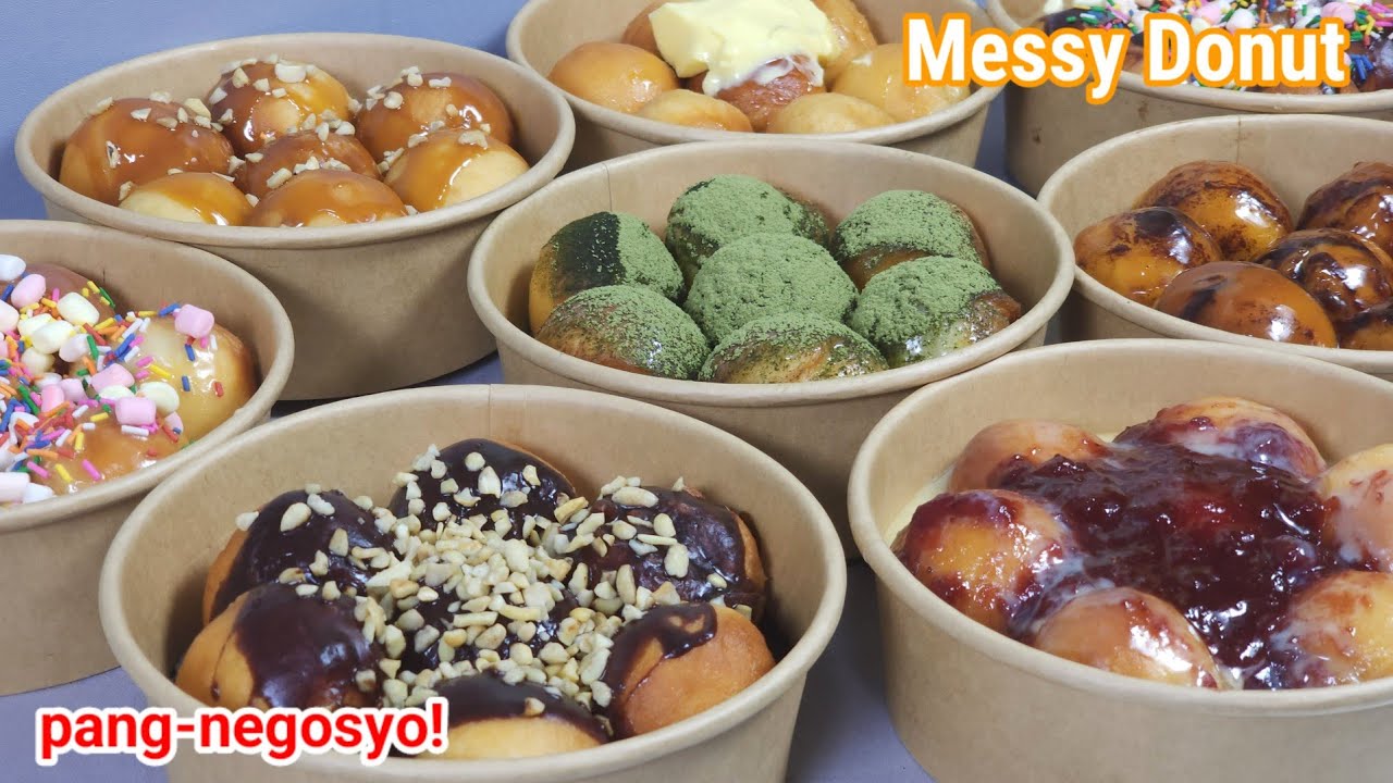 MESSY DONUT RECIPE - YouTube