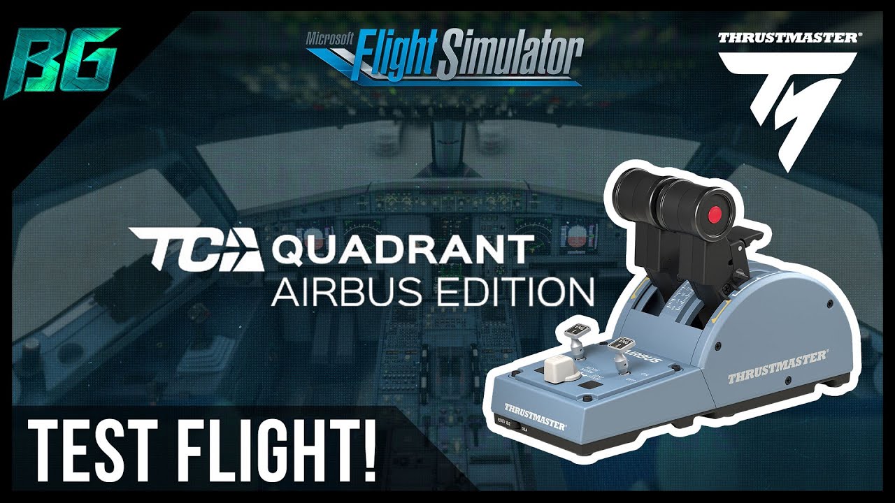 *NEW* Airbus Throttle Quadrant - Thrustmaster TCA Quadrant Airbus ...