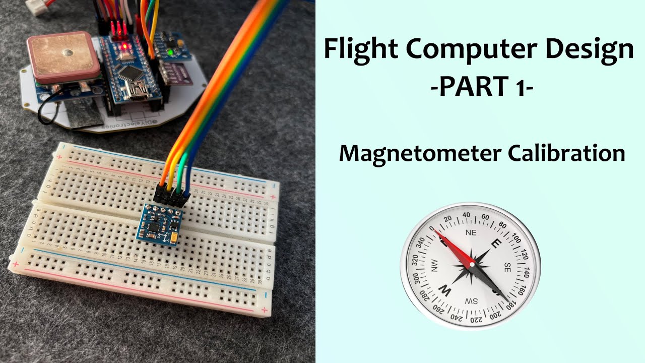 Flight Computer Design - Magnetometer setup - YouTube