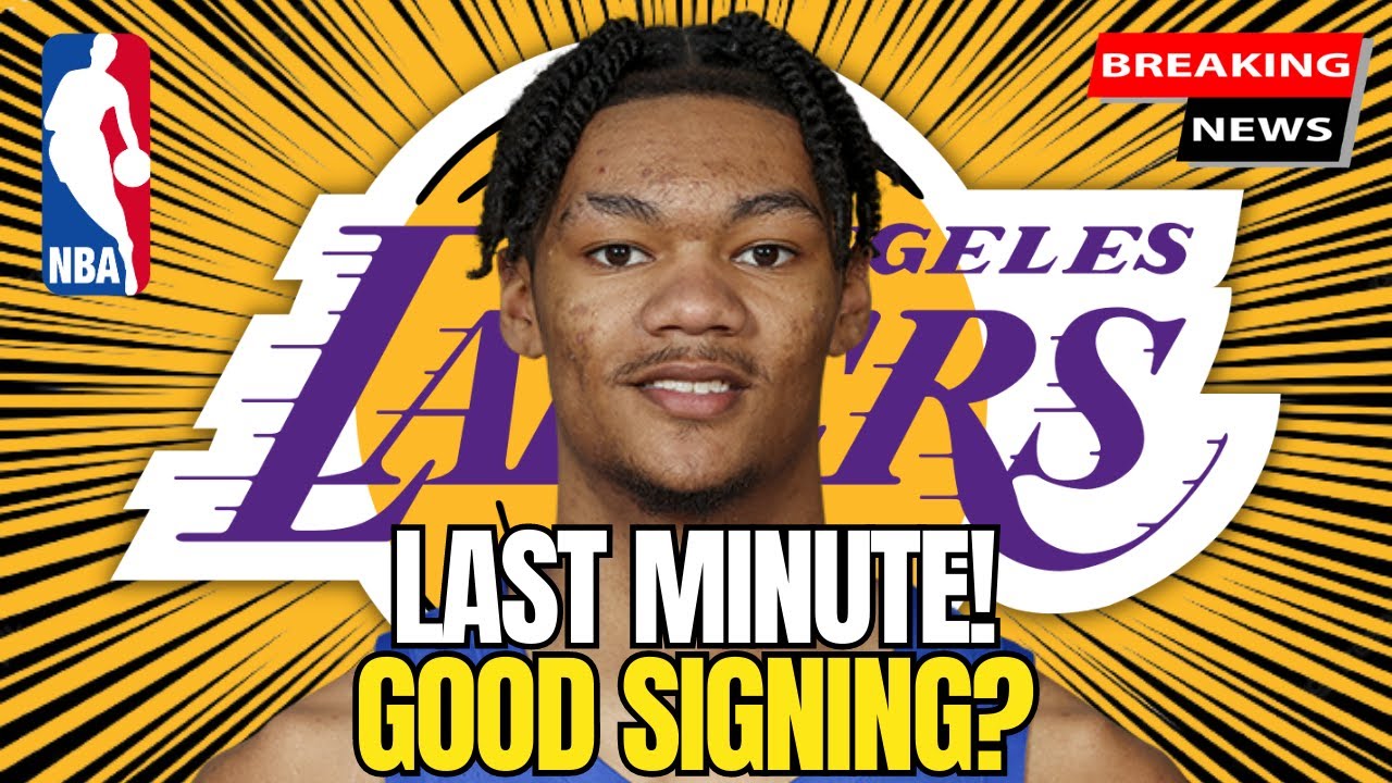 LAST HOUR! ALEX FUDGE SIGNS WITH LAKERS! LAKERS UPDATE! LOS ANGELES ...