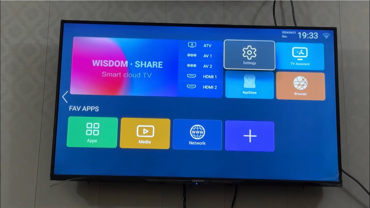 How To Reset Wisdom Share Smart-Tv | Youtube , Netflix Stuck Issue On ...