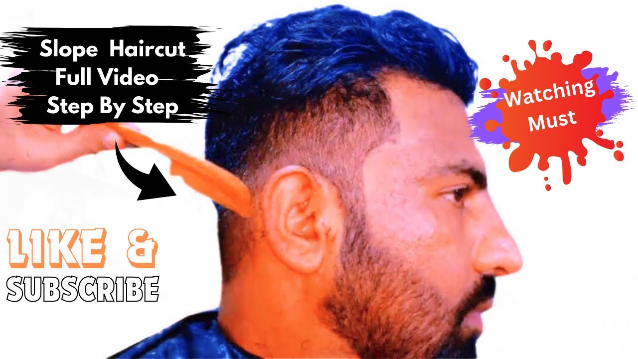 Slope haircuts for men |🔥hair styles and beard style for men |😱#shorts ...