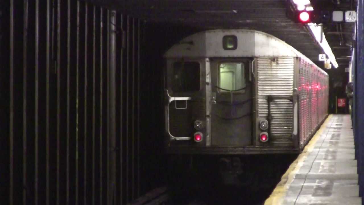R32 C Train Leaving 103rd Street (2012) - YouTube