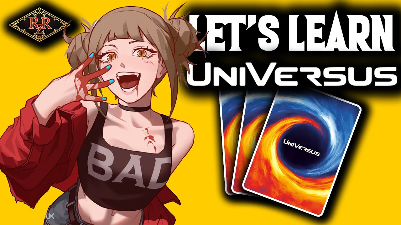 Let's Learn to Play UNIVERSUS TCG | TOGA vs OCHACO My Hero Academia ...