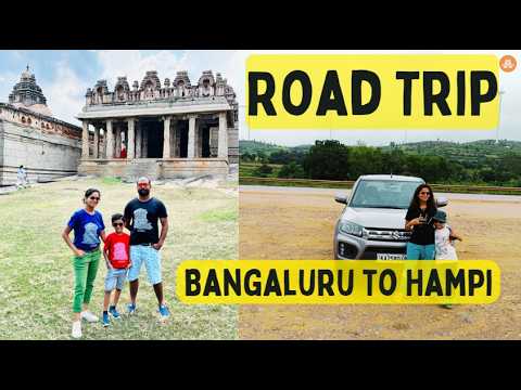 EP1 Bangalore to Hampi Road Trip | 365 km from Bangaluru | Hampi Route ...