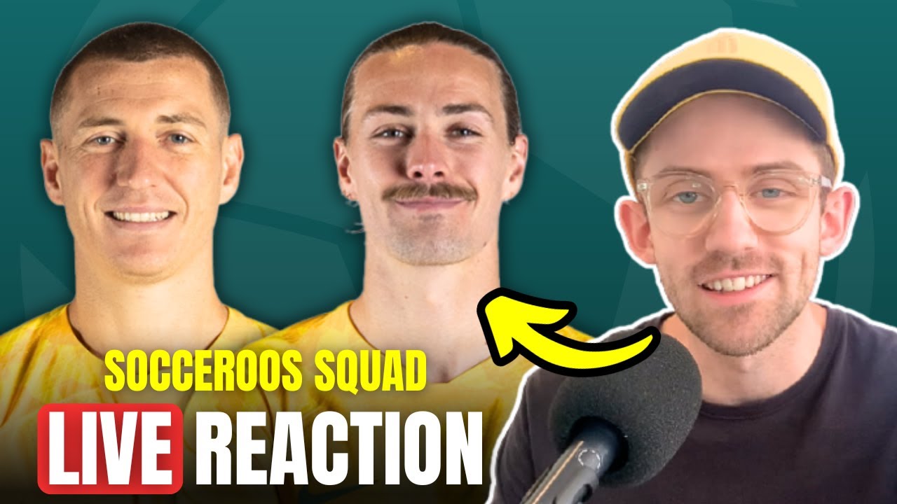 🚨 SOCCEROOS SQUAD REVEALED | World Cup Qualifiers November 2024 - YouTube