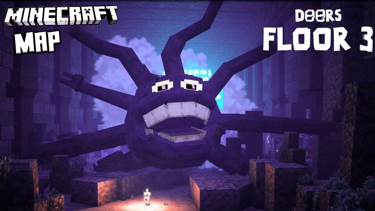 [New Map] DOORS: Floor 3 in Minecraft - YouTube