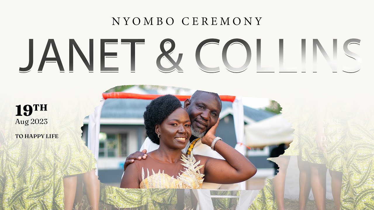 JANET AND COLLINS NYOMBO CEREMONY - YouTube