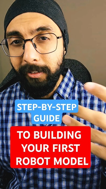 Step-by-step guide to building your first robot model! - YouTube