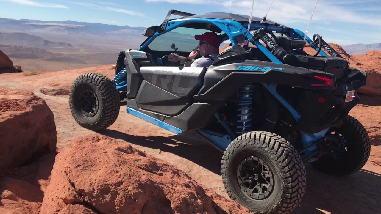 SXS UTV UT Maverick X3 CAnAm RC R 2018 Rock Crawling at Sand Hollow ...