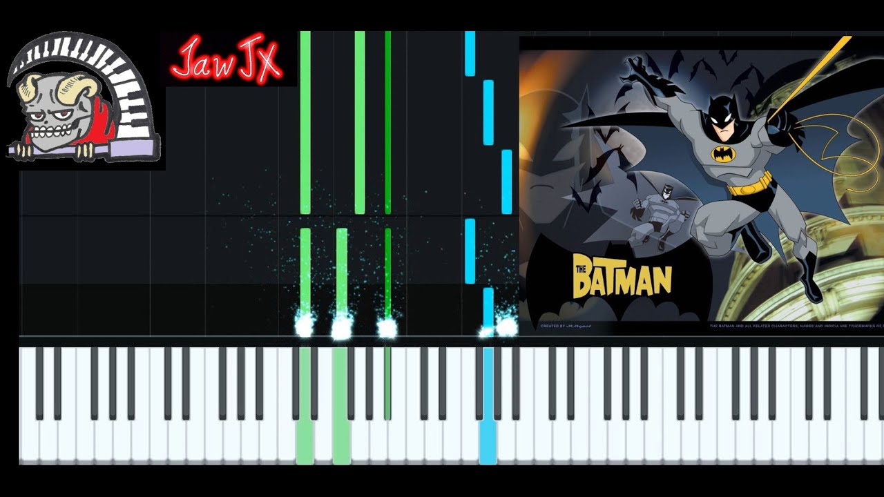 The Batman 2004 Piano Cover Midi Synthesia - YouTube