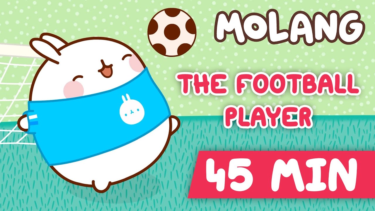 Molang - The Football Player | Compilations for kids - YouTube