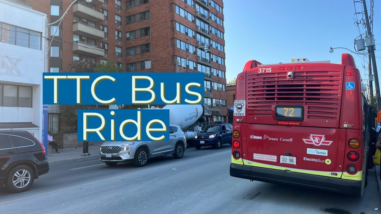 Toronto TTC 72A Pape Bus Ride - Queen/Winfield to Pape Station 9/19 ...