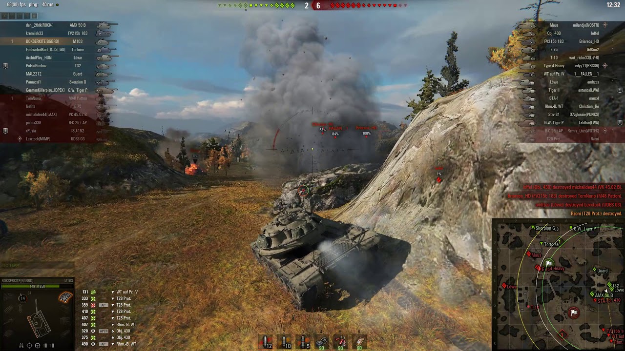 Cheater spotted - wot_ricko33 with tank T-10 - YouTube