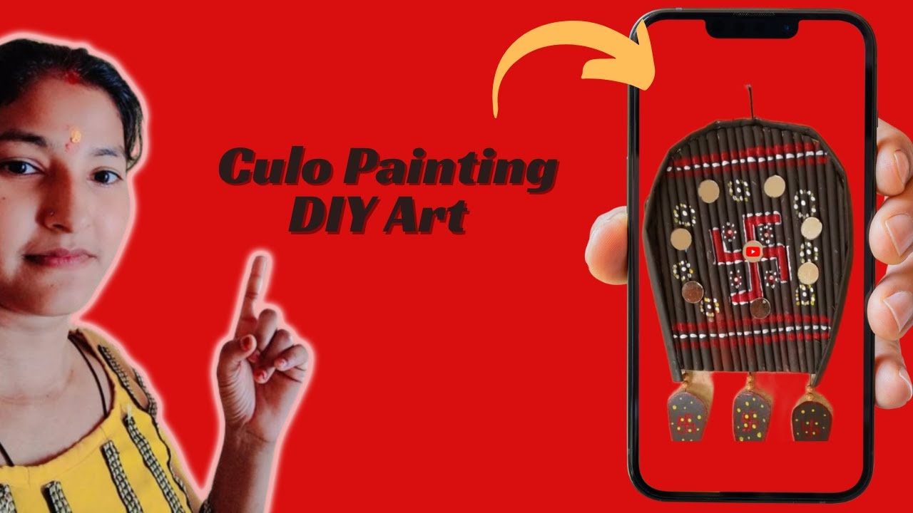 Kulo Painting Kaise Banaye || Make beautiuful Kulo Painting || at home ...