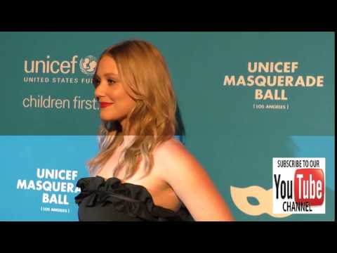 Julianna Guill at the 4th Annual UNICEF Masquerade Ball at Clifton's Cafe in Los Angeles