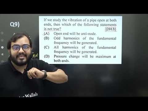Open organ pipe with questions