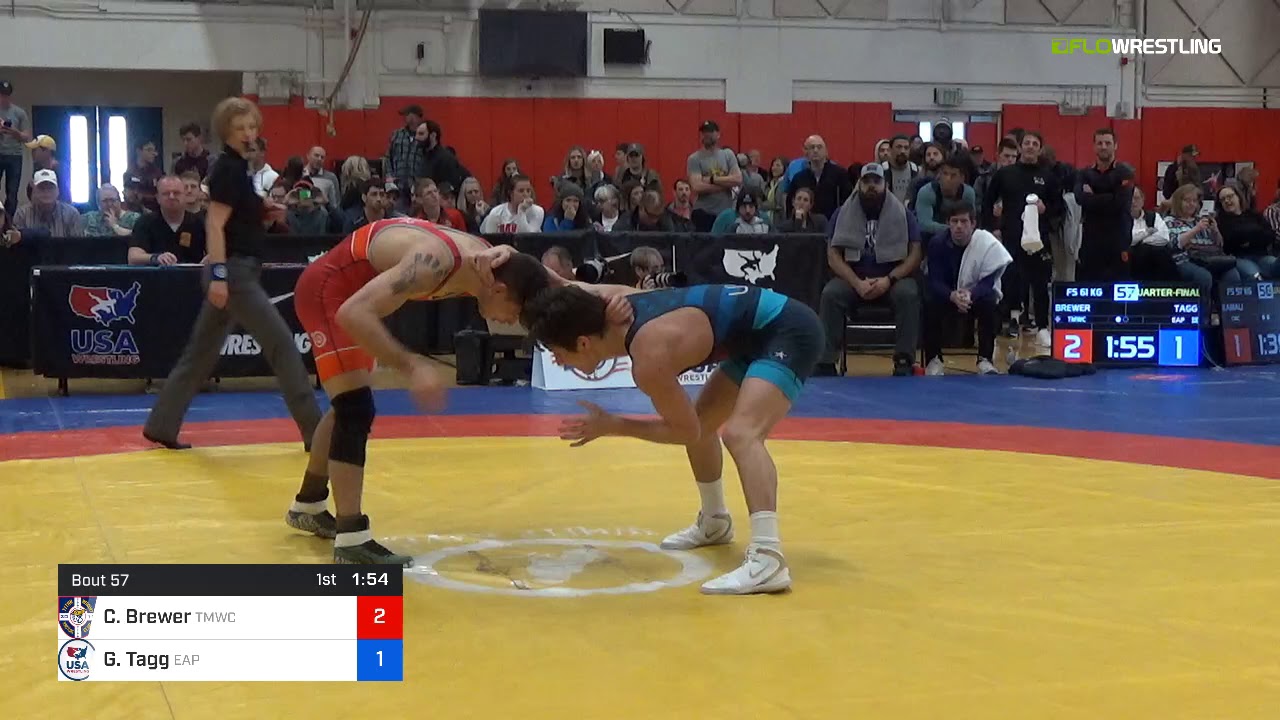 FS/FS 61 KG - QF - Cody Brewer (TMWC) Vs. Gabriel Tagg (EAP) - YouTube
