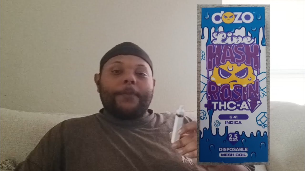 I Tried THC-A Live Hash Rosin by Dozo - YouTube