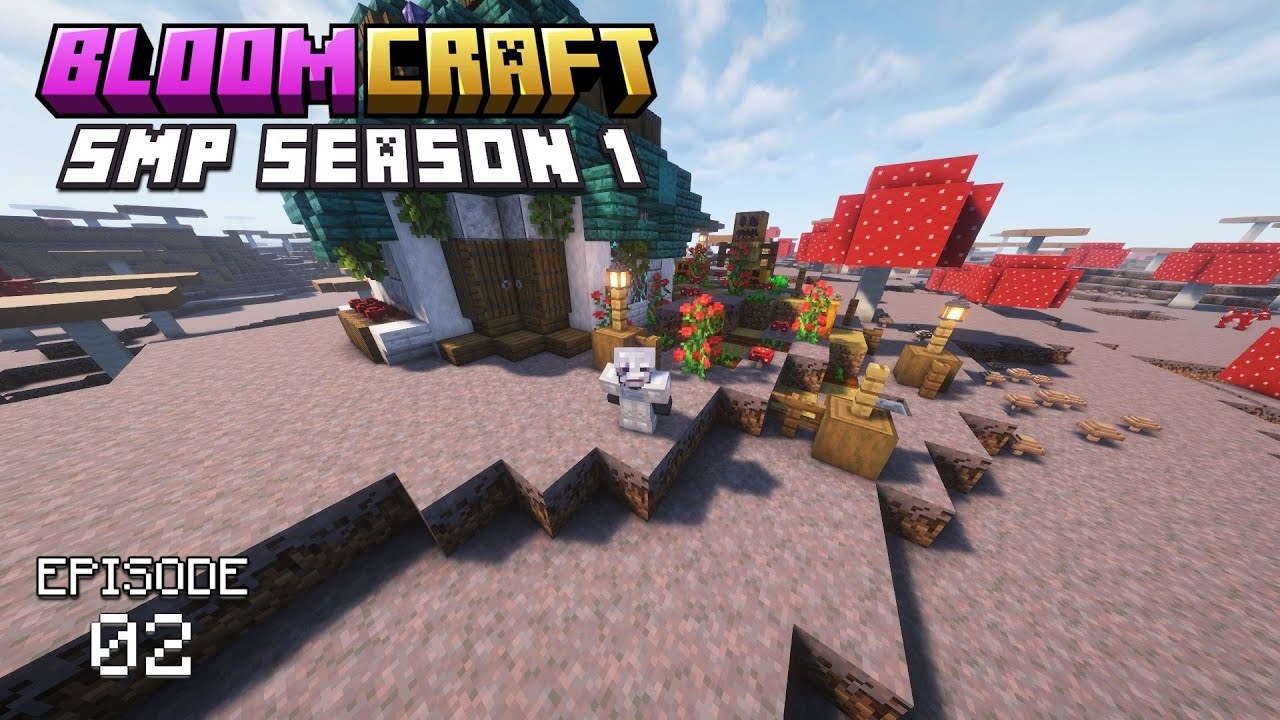 BloomCraft SMP EP02: The Blaze Farm Incident and Potion Shop! - 1.21.8 ...