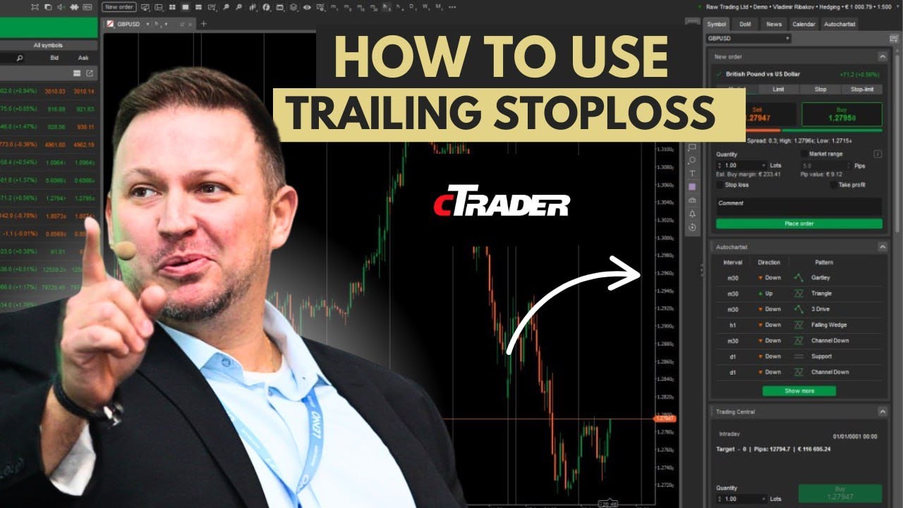 How to Use Trailing Stops Effectively in Forex | cTrader Tutorial - YouTube