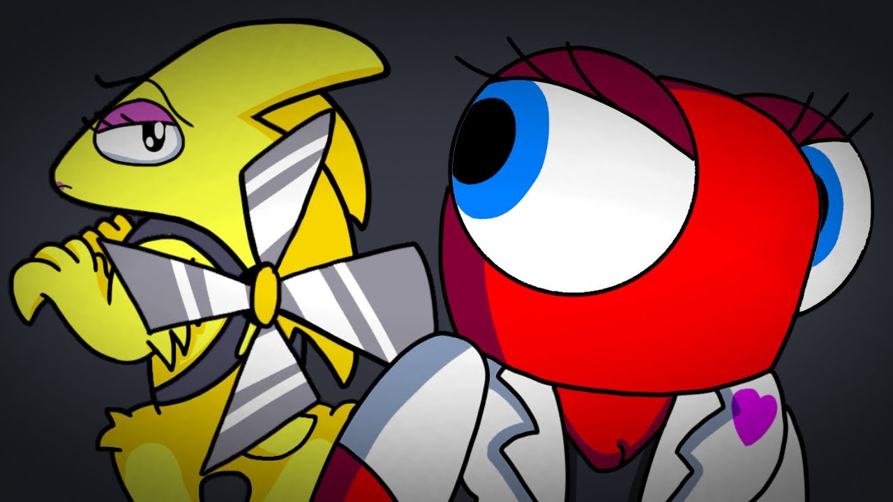 Genderbent Yellow Rainbow Friend… | Cartoon Animation - YouTube