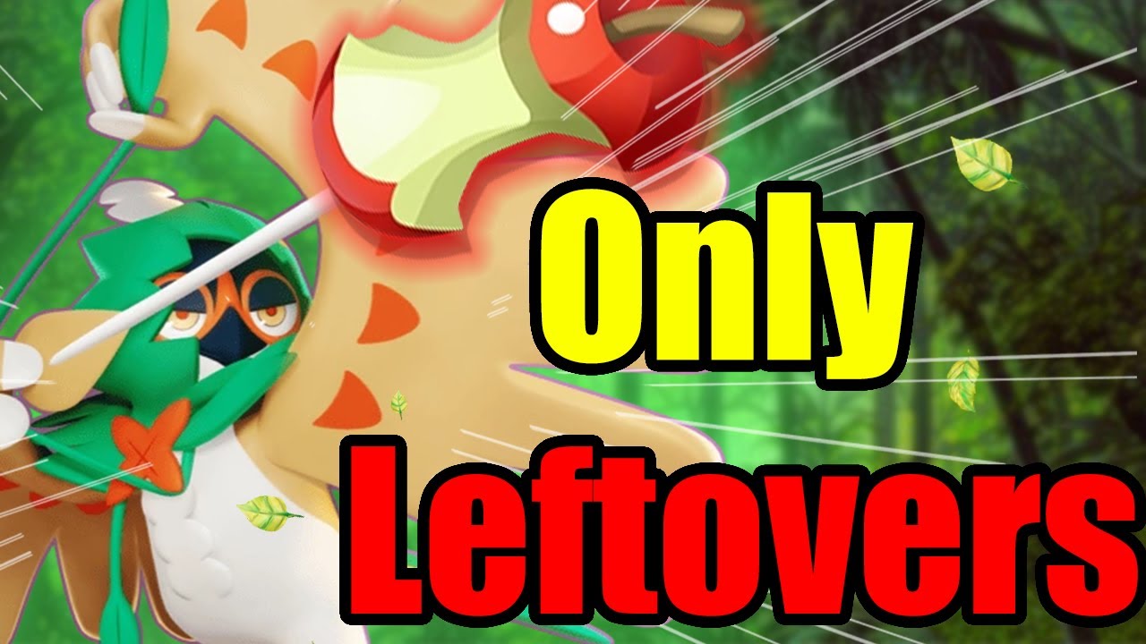 CAN WE WIN WITH ONLY 1 HELD ITEM? Decidueye Eats All The Leftovers ...