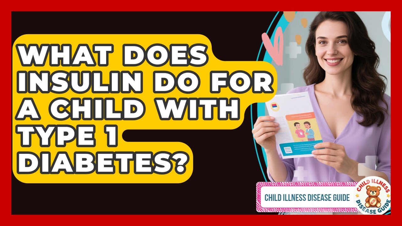What Does Insulin Do For A Child With Type 1 Diabetes? - Child Illness ...