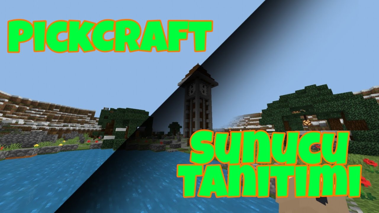 Bedrock En iyi Faction Server😍/PickCraft Sunucu tanıtımı#faction - YouTube