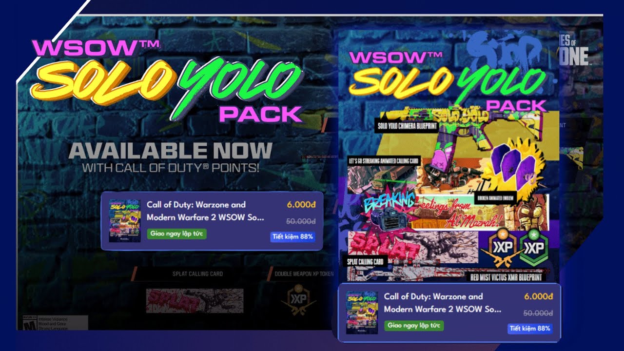 Cách nhận miễn phí Prime WSOW Solo Yolo Pack Call of Duty Warzone và ...