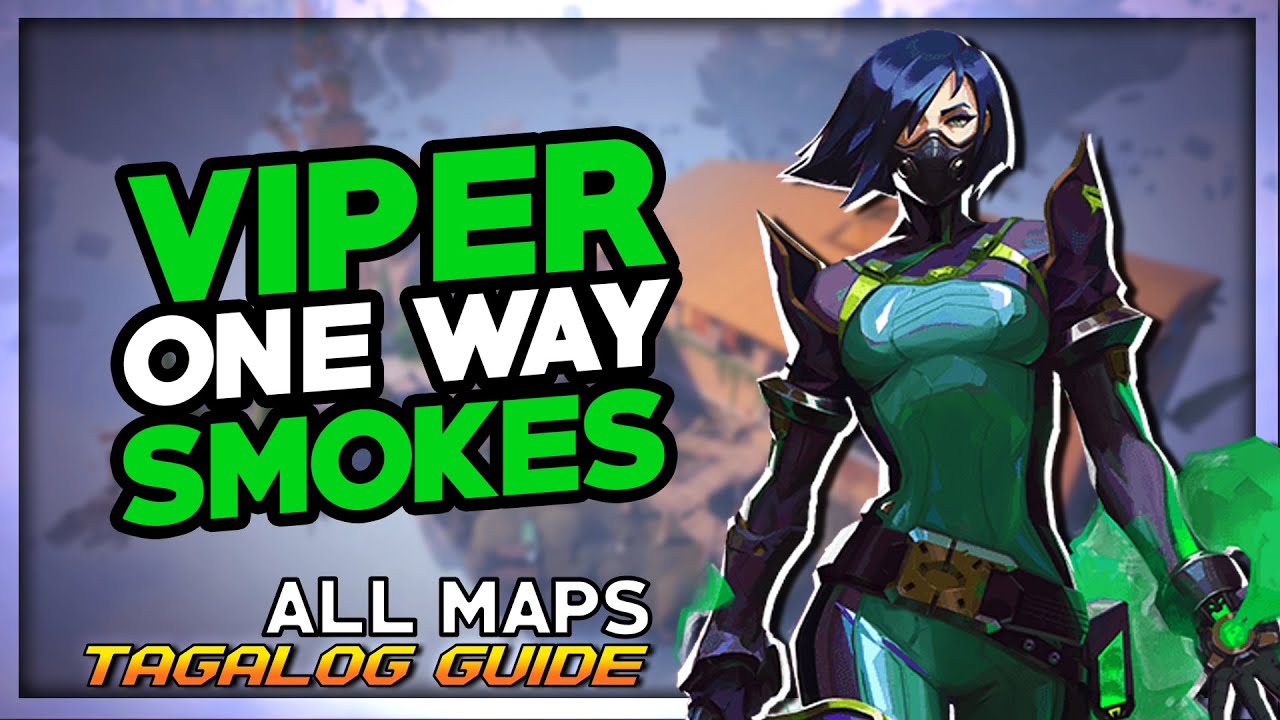 VIPER ONE WAY SMOKES ALL MAPS TAGALOG TUTORIAL — VIPER TAGALOG GUIDE ...