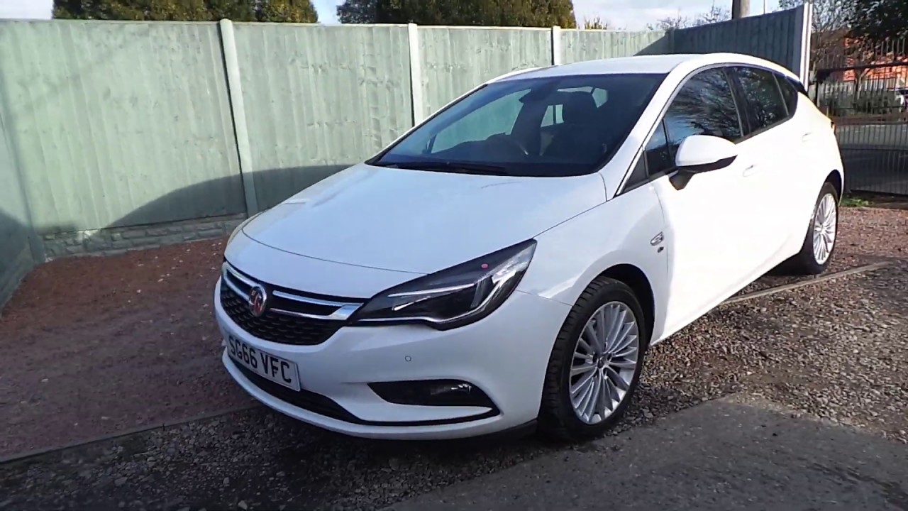 SG66 VFC Vauxhall Astra 1.6 Cdti 16V 136 Elite Nav 5Dr Auto Hatchback ...