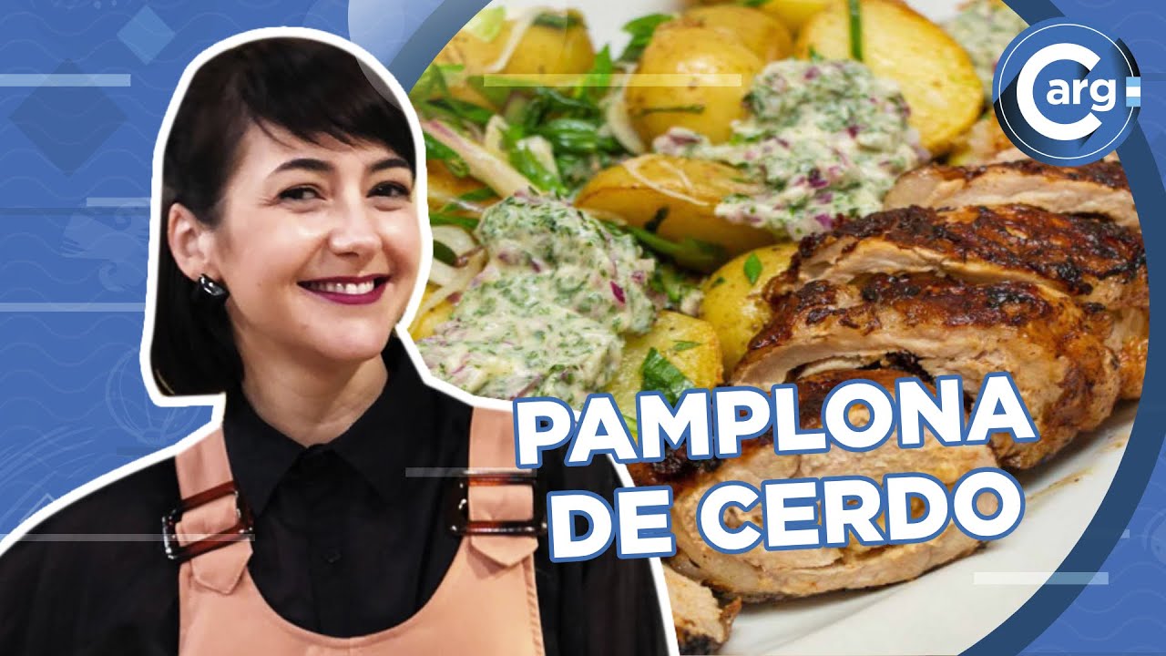 RECETA DE PAMPLONA DE CERDO Y DE POLLO - YouTube