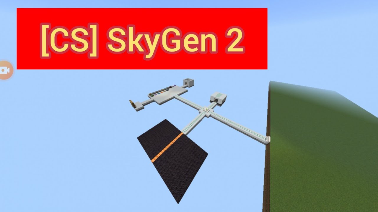 CS] SkyGen 2" map for Minecraft Bedrock Edition 1.18+ - YouTube