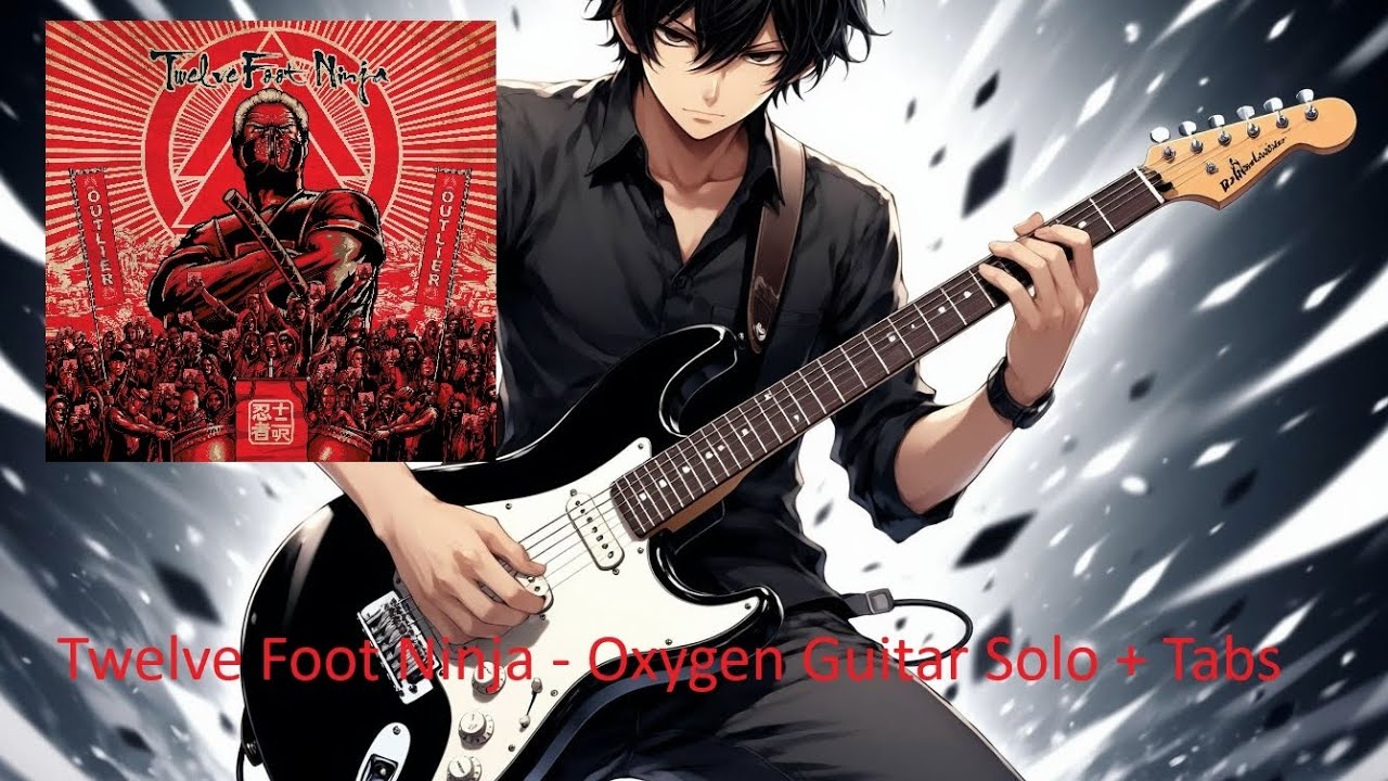 Twelve Foot Ninja - Oxygen (Guitar Solo + Tabs) - YouTube