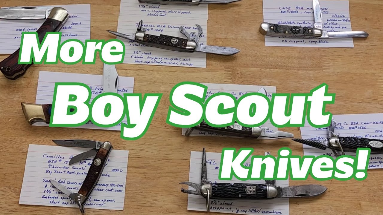 What Makes These Vintage Boy Scout Knives So Special? - YouTube