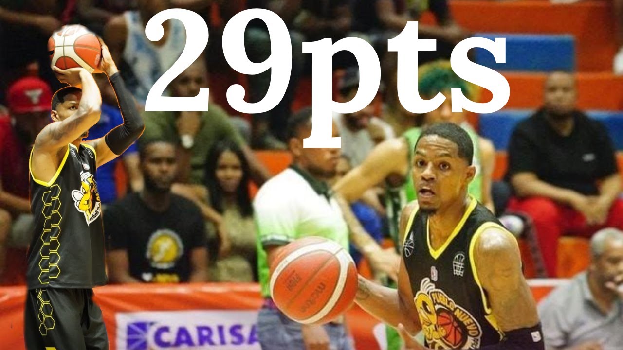 Miguel Dicent 29pts Highlight TBS de San Cristobal Semifinales Club ...