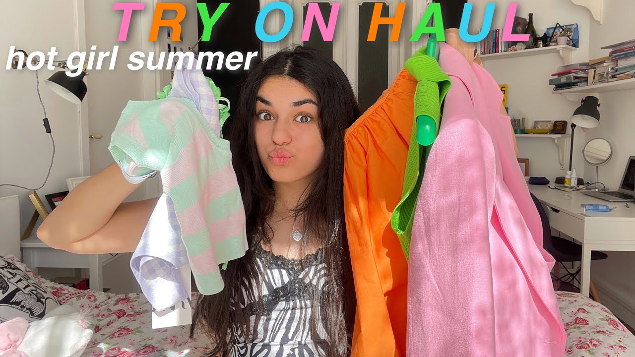 TRY ON HAUL hot girl summer - YouTube