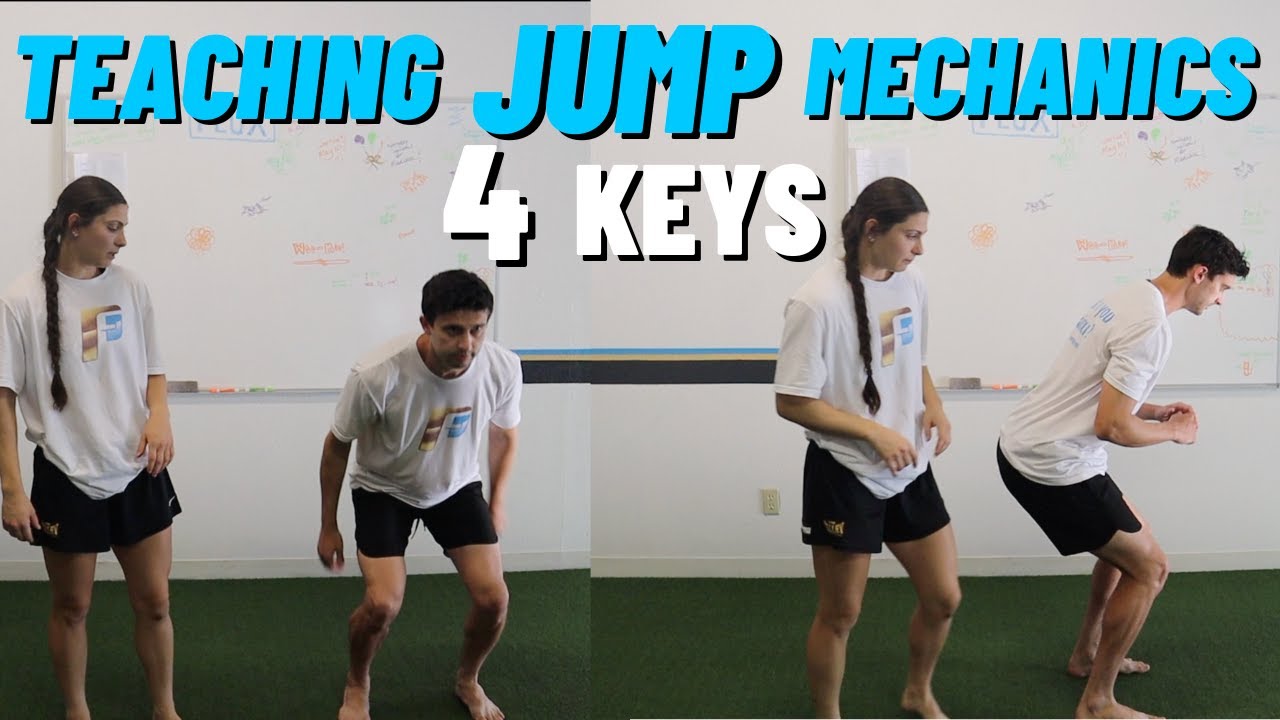 Teaching Jumping Form To Athletes | What We Look For With Jumps - YouTube