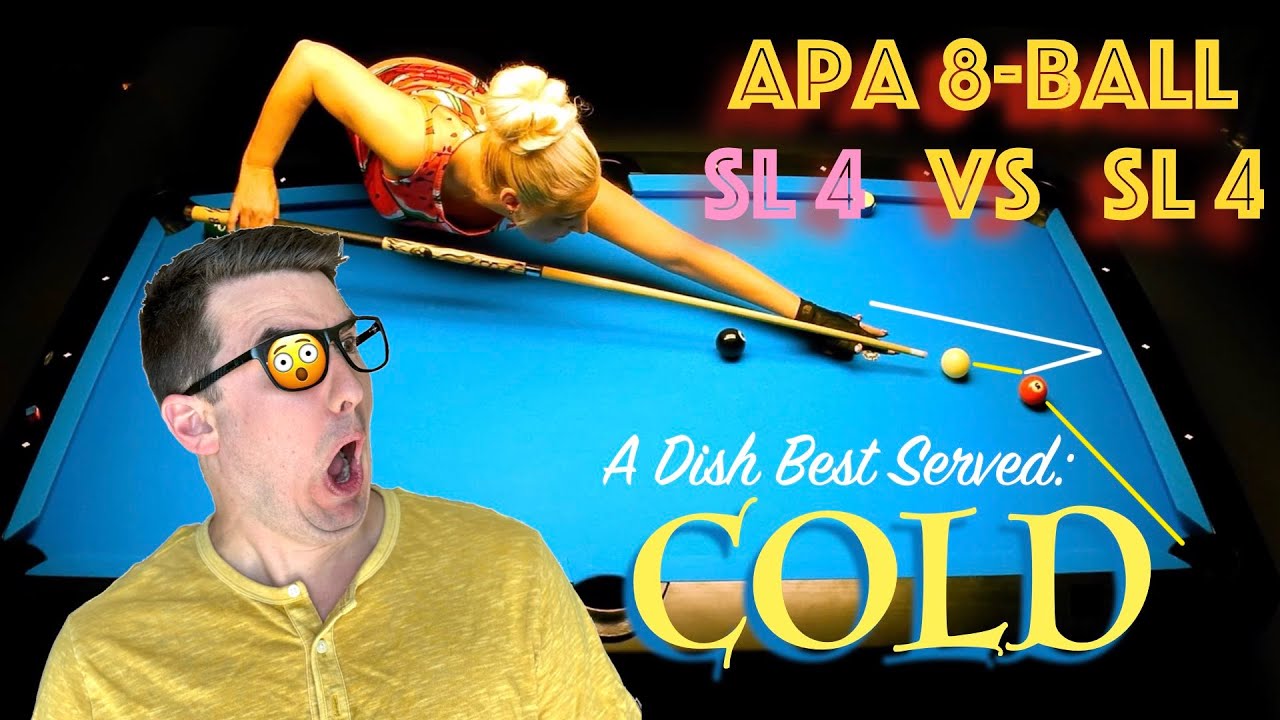 THE GIRL CAN PLAY! Vengeance on the pool table... APA 8-ball League ...