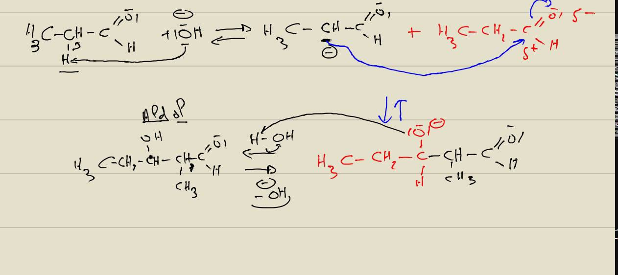 Dérivés carbonylés aldolisation crotonisation - YouTube