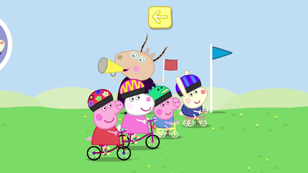 Peppa Pig Sports Day Rabbid - YouTube